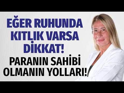 ZENGİNLİĞİN ÖNÜNDEKİ GÖRÜNMEZ BLOKAJ! PARANIN RUHSAL ŞİFRESİ! | Şebnem Tacigut