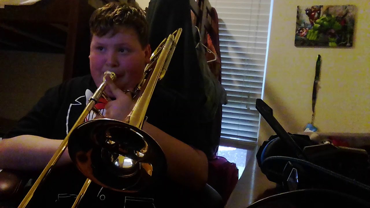 The klaxton March measures 1-22 - YouTube