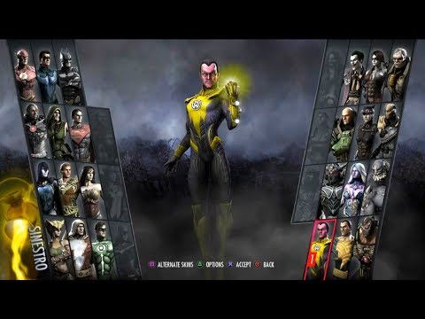 Injustice: Gods Among Us Arcade #22- Sinestro - YouTube