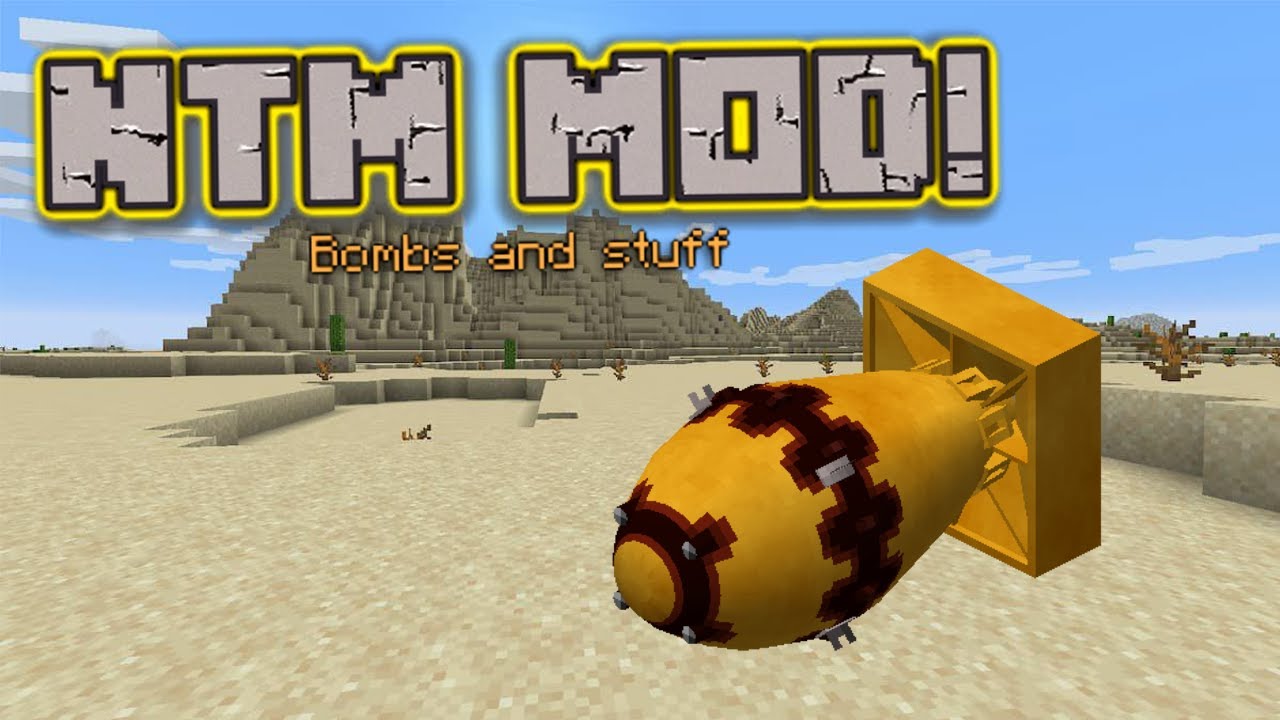 HBM's Nuclear Mod is INSANE! || Minecraft 1.7.10 modded - YouTube