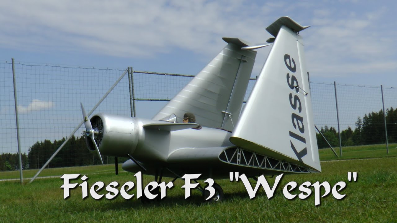 Fieseler F3 Wespe - YouTube