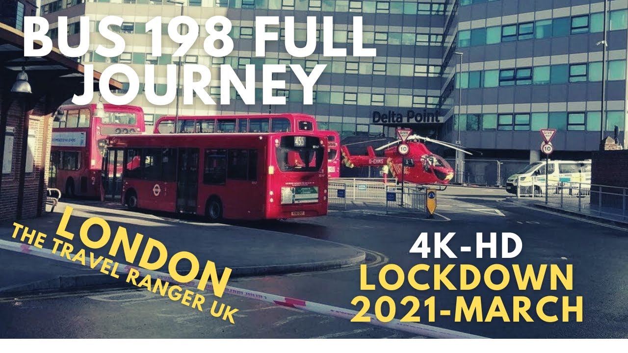 4K🇬🇧 Bus Route 198 Full Journey -Shrublands Towards Thornton Heath High ...
