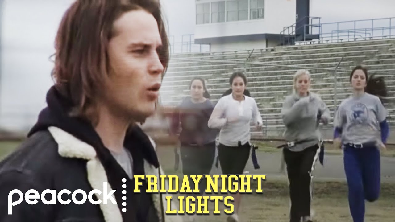 Riggins and Saracen Coach The Powderpuffs | Friday Night Lights - YouTube