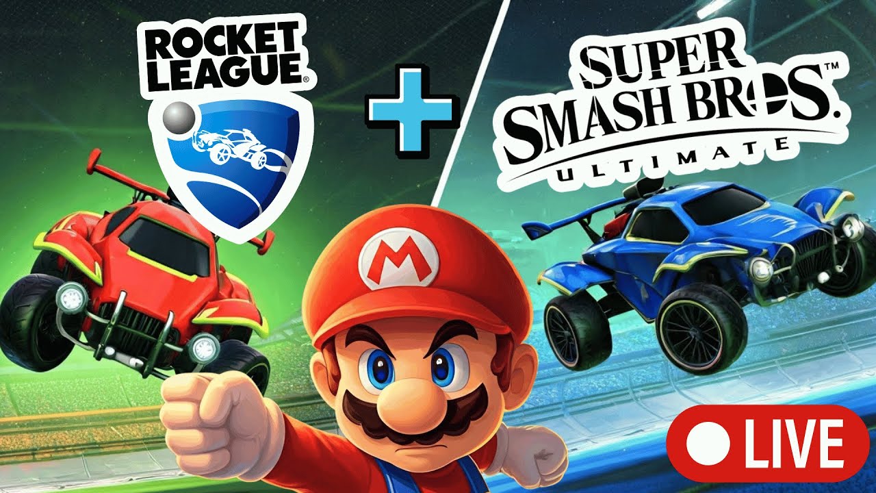 Rocket League & Smash Bros: The Ultimate Duo - YouTube