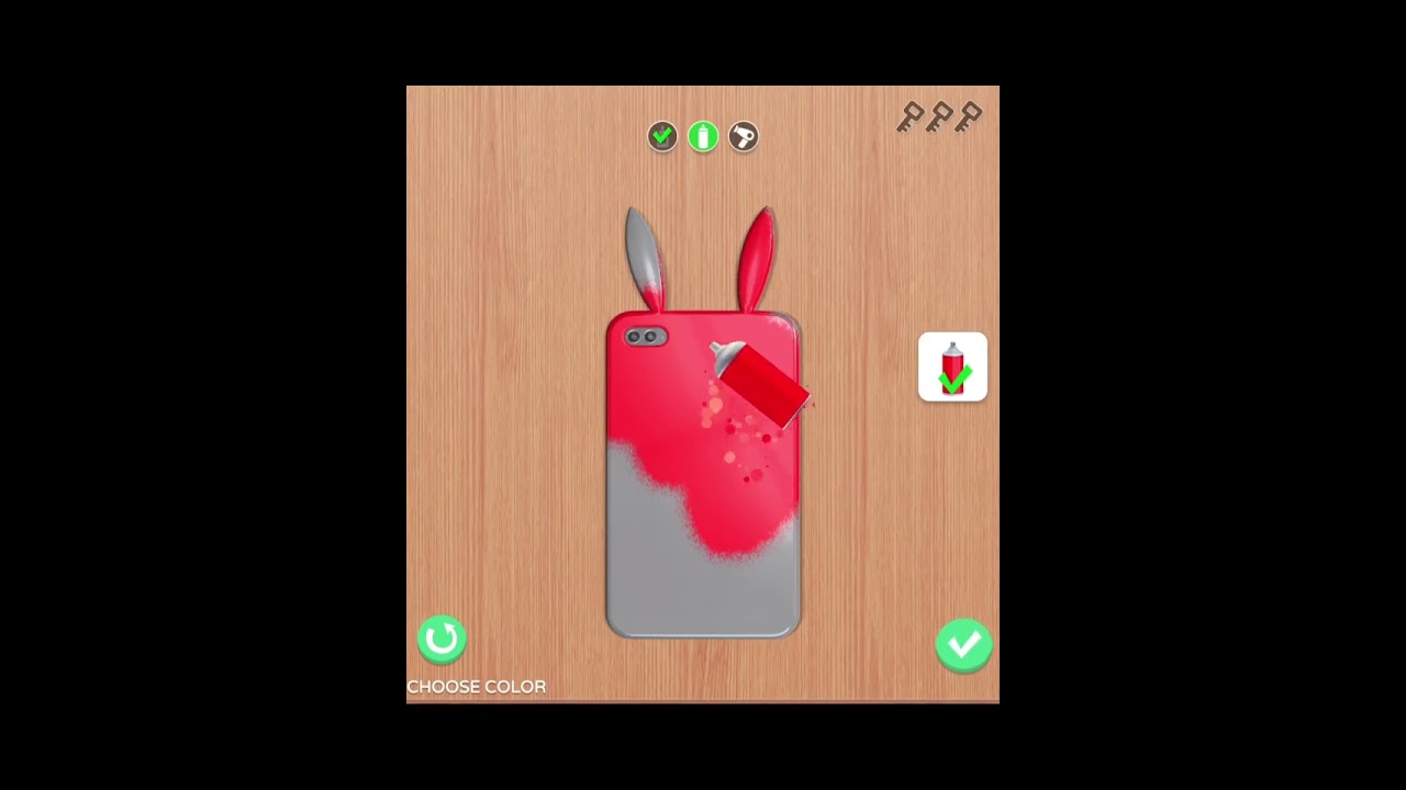 Me making a bloody phone case for Wednesday - YouTube