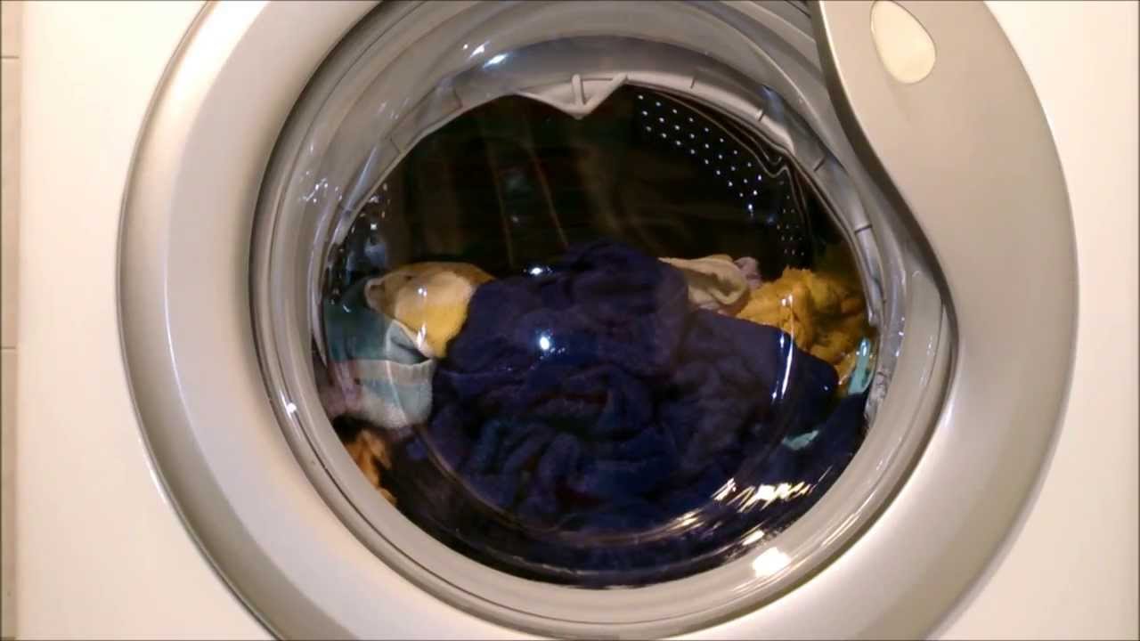 Candy GO4 1274 LH waschmaschine - Buntwasche 60 - YouTube