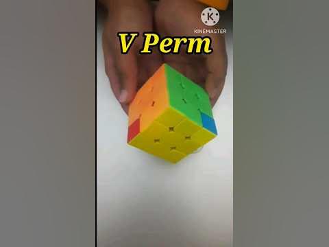 #shorts// #ytshorts cube perm algorithm//V perm// - YouTube