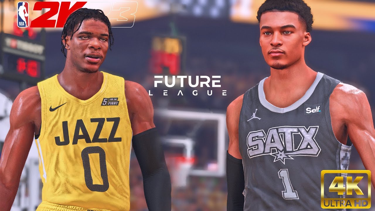Victor Wembanyama vs. Scoot Henderson! | NBA 2K23 Future League Mode ...