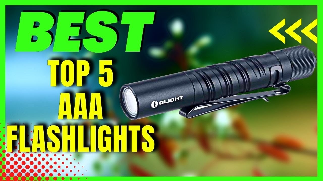 TOP 5: Best AAA Flashlights 2023 - YouTube