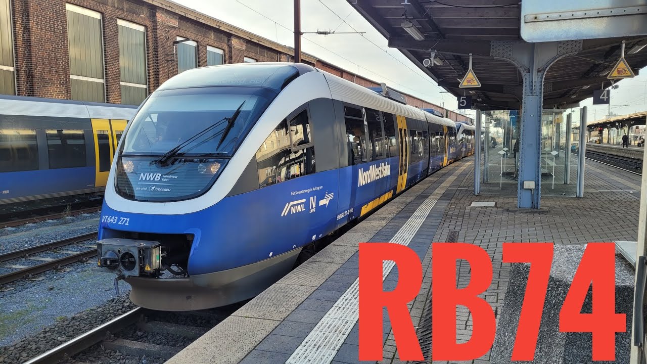 Mitfahrt RB74 von Padarborn Hbf Bis Bielefeld - YouTube