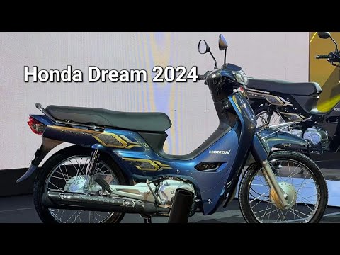 new honda dream 2024 new colour blue ម៉ូតូស្អាត ទាក់ចិត្ត honda dream ...