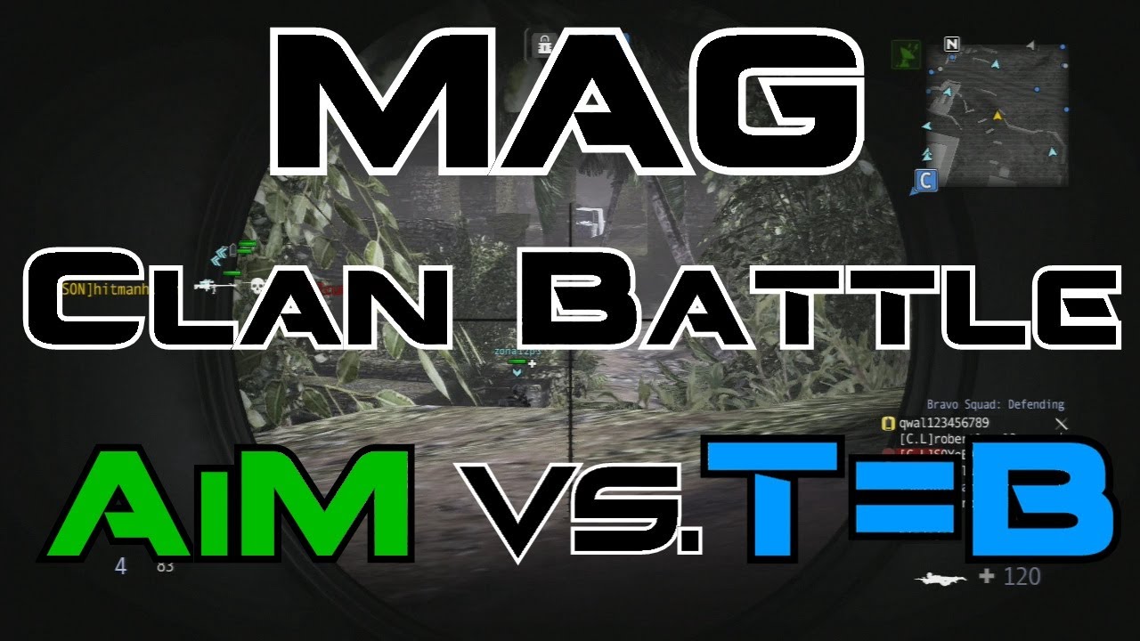 MAG Clan Battle ( AiM vs T=B Rounds 1, 2, & 3 ) - YouTube