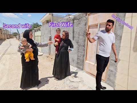 The betrayal of the ex-husband of two divorced women... entering the house.
