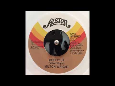 Milton Wright Keep It Up - YouTube