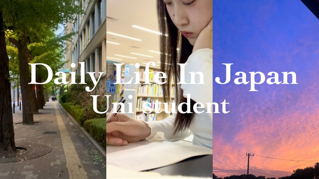 Daily Vlog in Japan🇯🇵Study with me🧑‍🎓 - YouTube