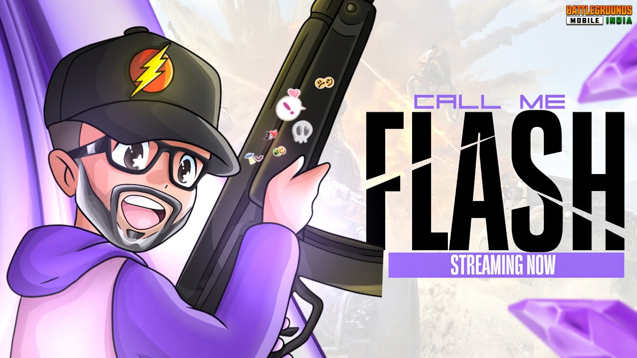Quick stream with the gang | Call Me Flash |BGMI Live| Malayalam - YouTube