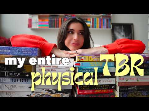 going through every book on my physical TBR... 📚🖤