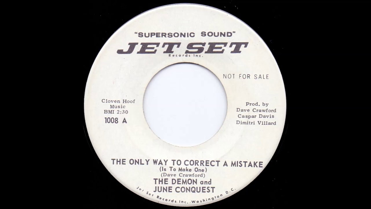 The Demon & June Conquest - The only way to correct a mistake (is to ...