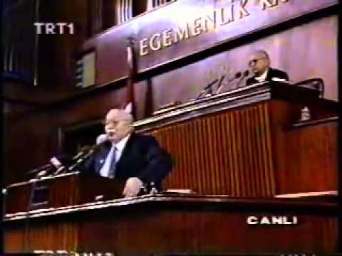 erbakan'dan üç büyük dinazor meclis konuşması1