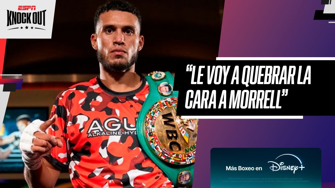 “Le voy a quebrar la cara a Morrell”, anticipa David Benavidez - YouTube