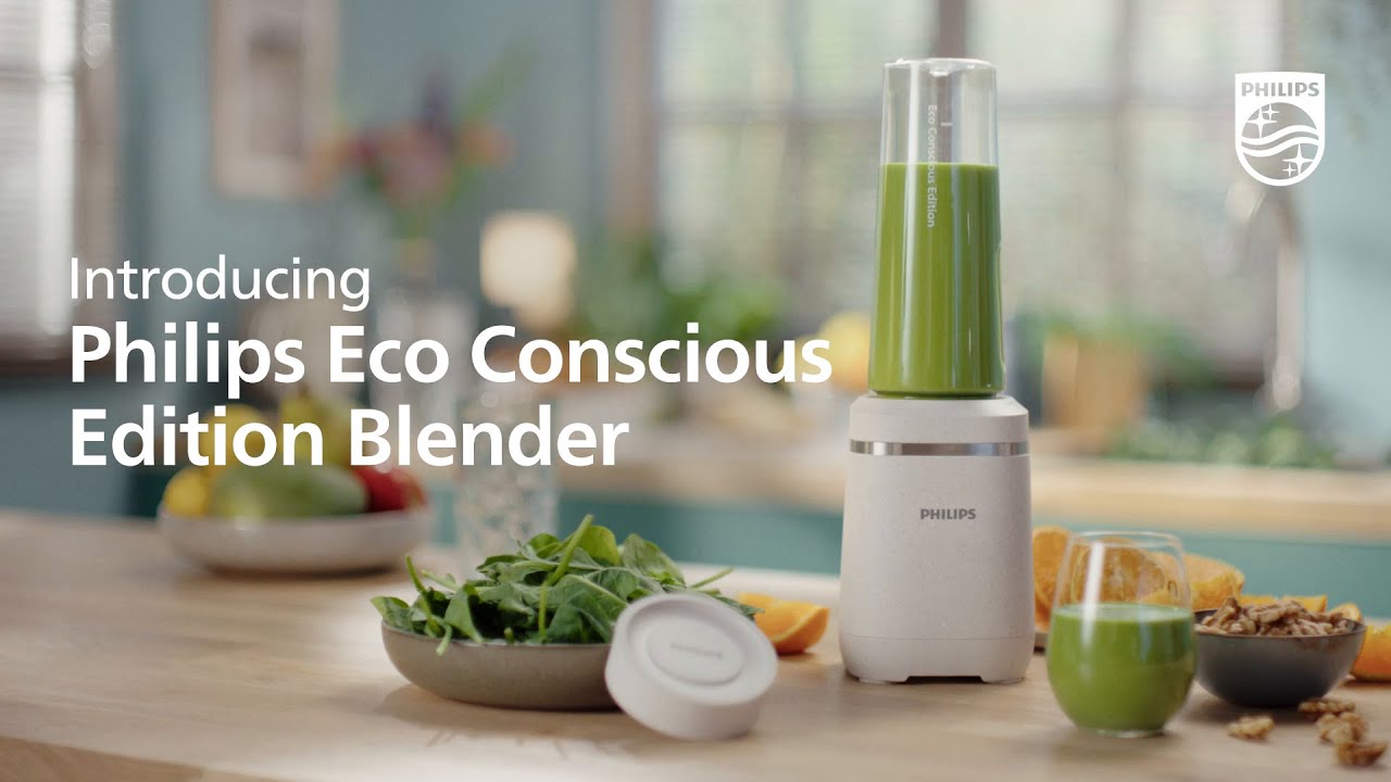 HR2500 Introducing Philips Eco Conscious Edition Blender - YouTube