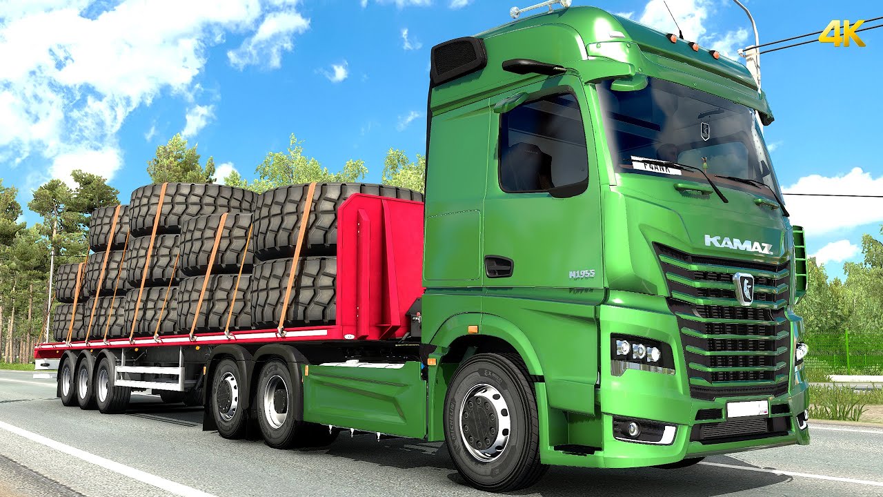 Kamaz 54901 K5 v2.1 | Euro Truck Simulator 2 4k gameplay #ets2mods # ...