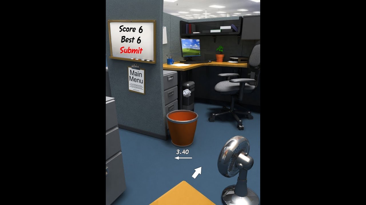 Gameplay #14: Paper Toss - YouTube