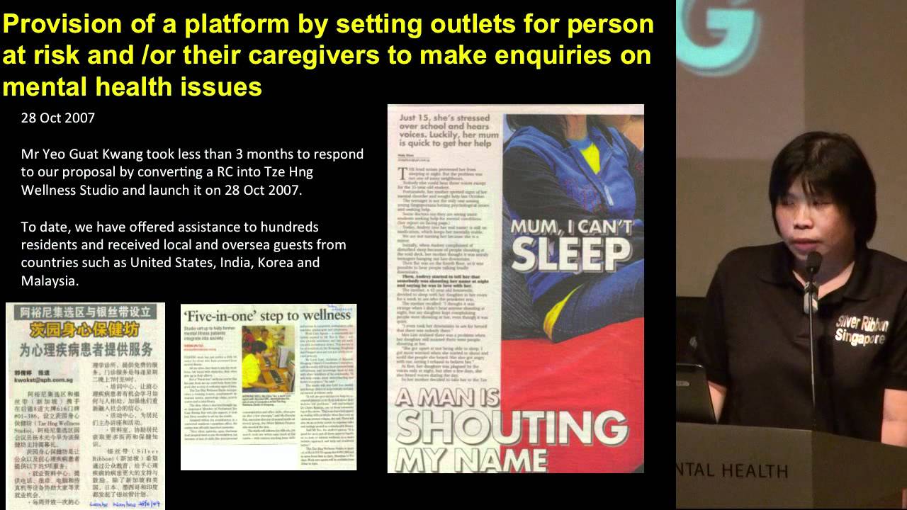 Ms Porsche Poh - Role of VWO's in Community Management of Schizophrenia ...