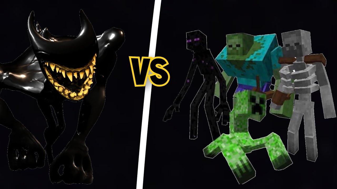 Beast Bendy vs Mutant Beasts - Who Can Defeat Bendy? - YouTube