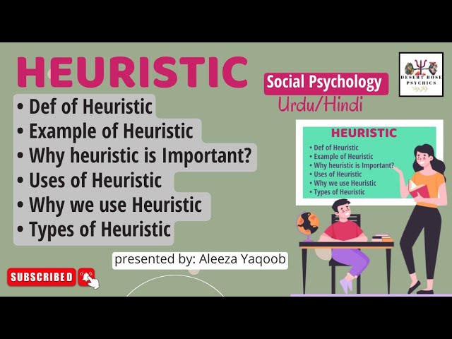 Heuristic Psychology