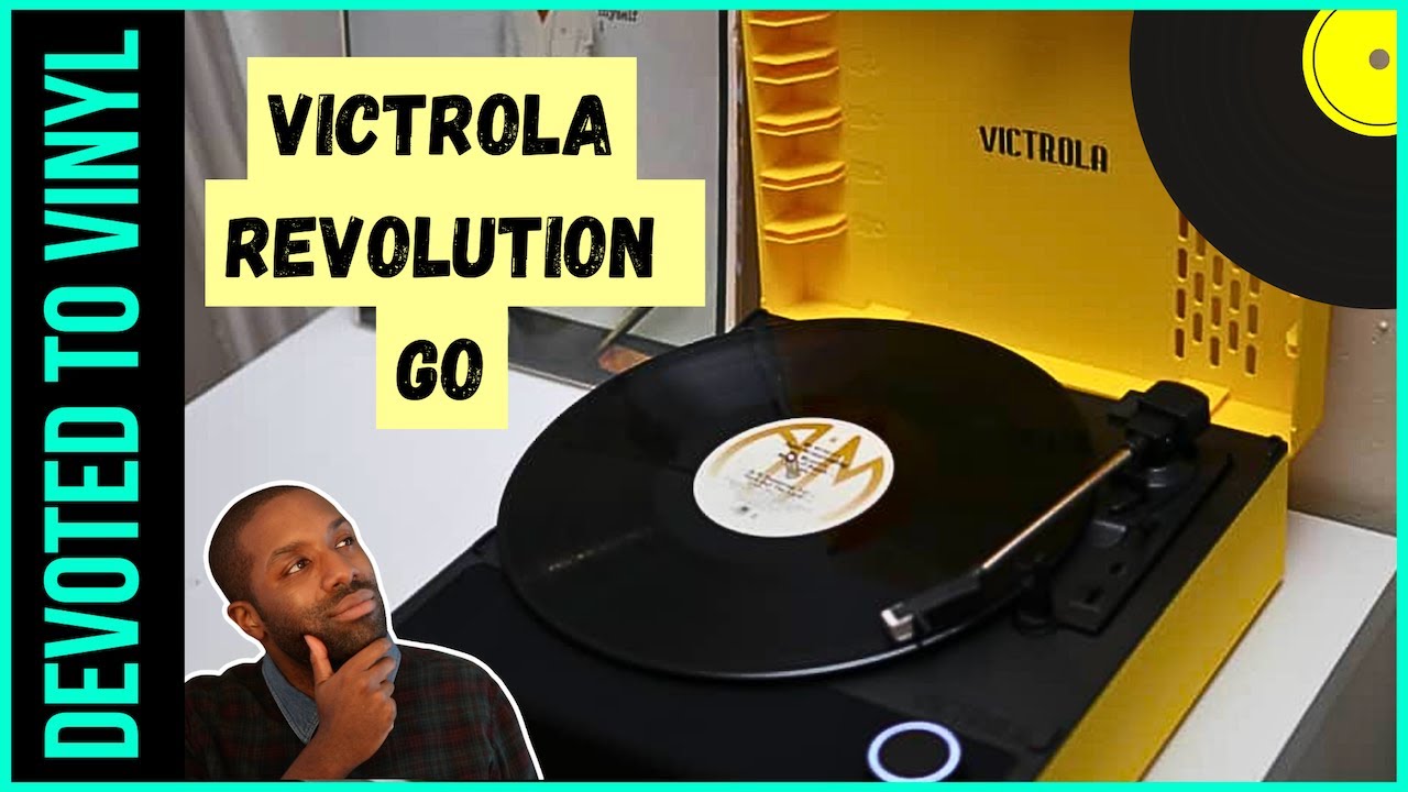 Victrola Revolution GO review - A Rechargeable Record Player?! - YouTube