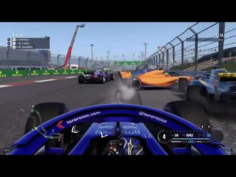 F1 2018 / RL / R16 Russia / highlights