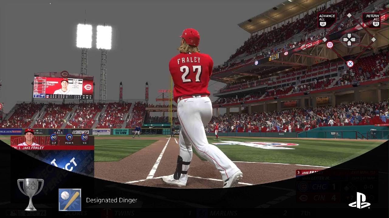 MLB The Show 23 Designated Dinger Trophy - YouTube