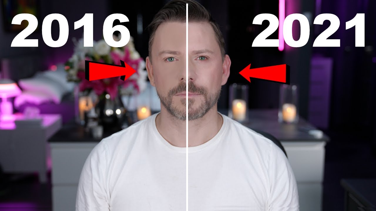 2016 VS 2021 FOUNDATION! NATURAL vs FULL COVERAGE! - YouTube