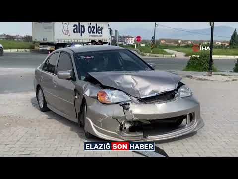 Elazığ’da Trafik Kazası: 1 Yaralı