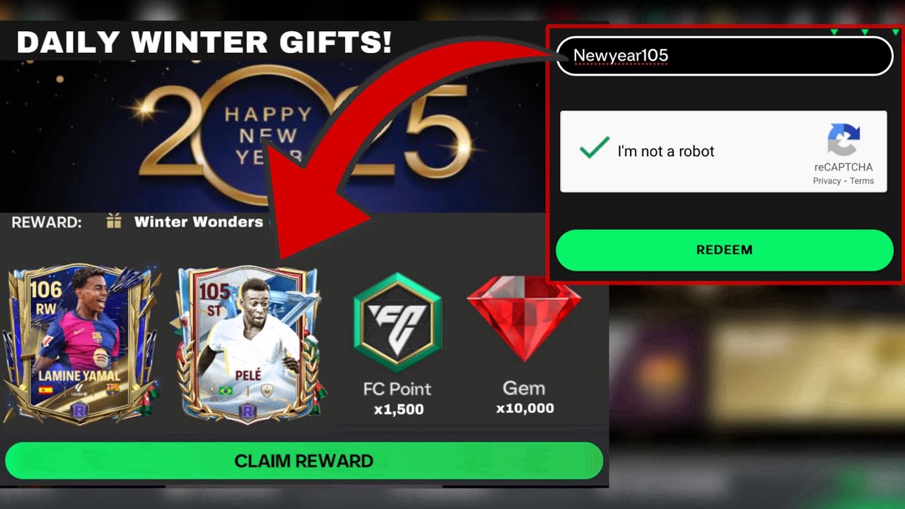 NEW YEAR FC MOBILE REDEEM CODES AND FREE GIFT PACKAGES! GET THE BEST ...