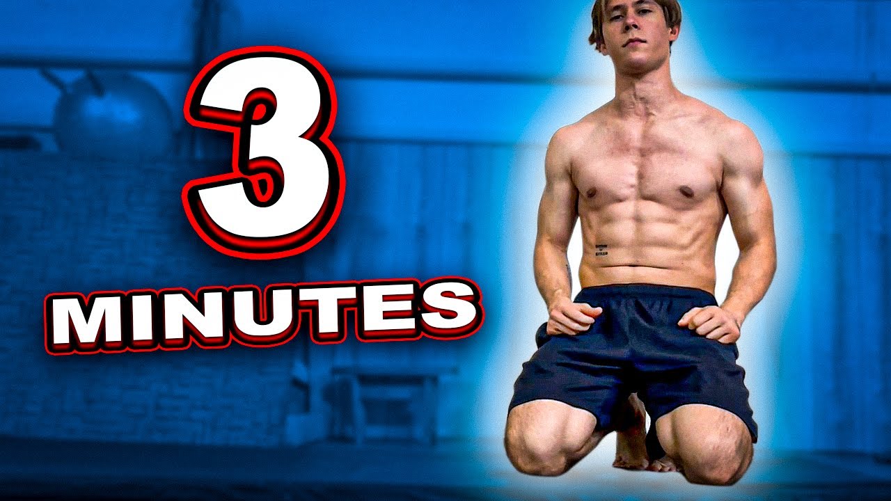 3 MINUTE ABS WORKOUT AT HOME - YouTube