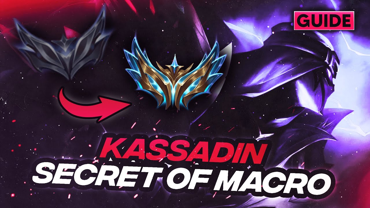 PERFECT MACRO AS KASSADIN | NEW Build & Runes | Season 13 Kassadin ...