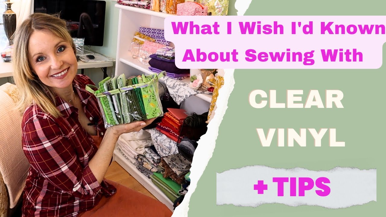 "Master Clear Vinyl Sewing in Minutes - Get the Tips You NEED to Know ...