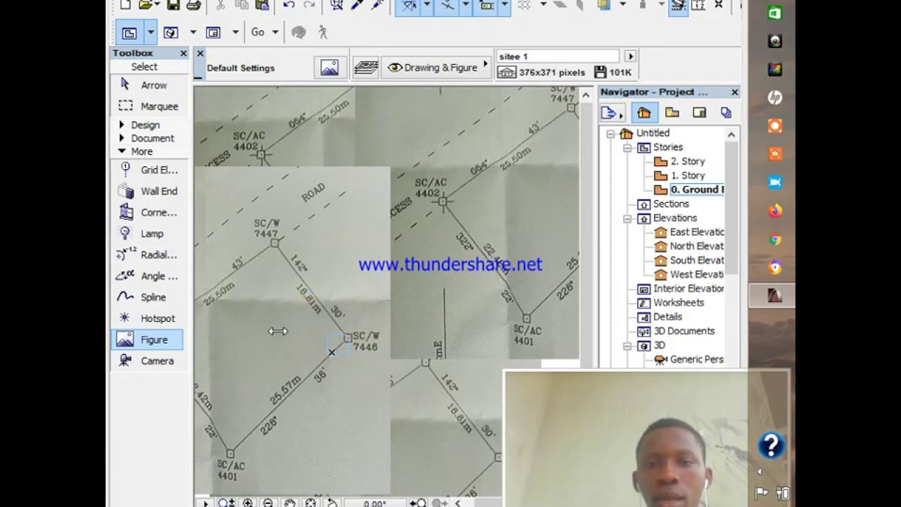 ARCHICAD How to Import picture - YouTube