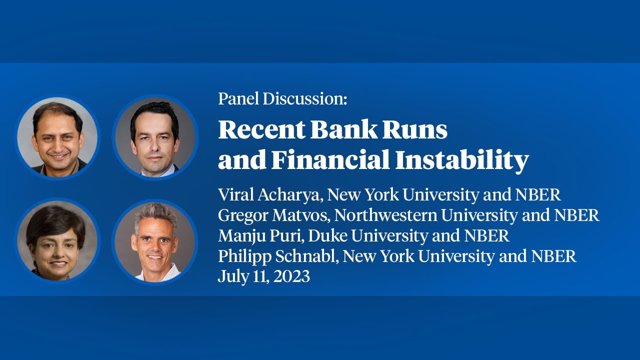 2023, SI Corporate Finance, Panel Discussion, "Recent Bank Runs and ...