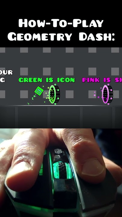 Geometry Dash Tutorial-Level | How-To-Play Geometry Dash #geometrydash ...