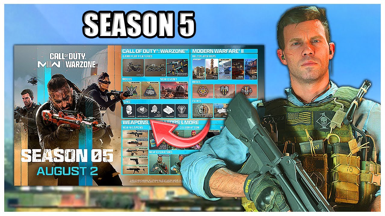 DAS ALLES KOMMT IN SEASON 5 IN MODERN WARFARE 2! | Season 5 Update ...