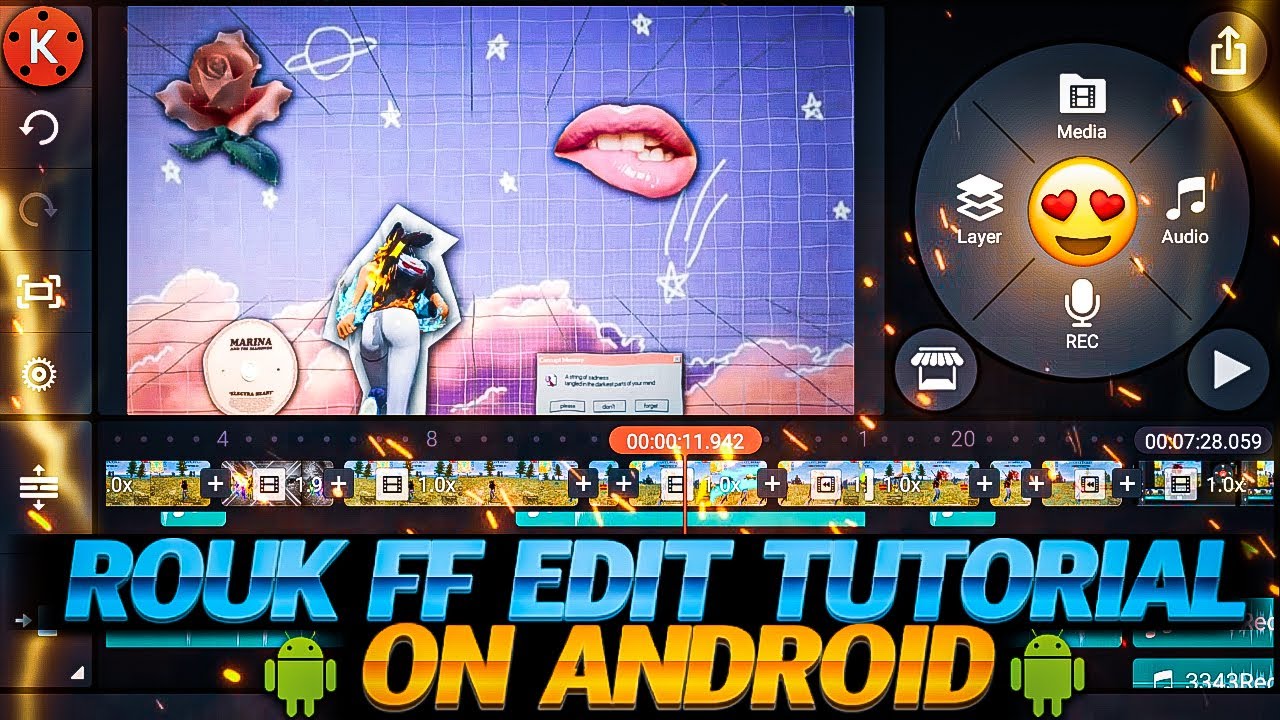 🥵ruok new insane montage effect tutorial in hindi || 💖free fire montage ...