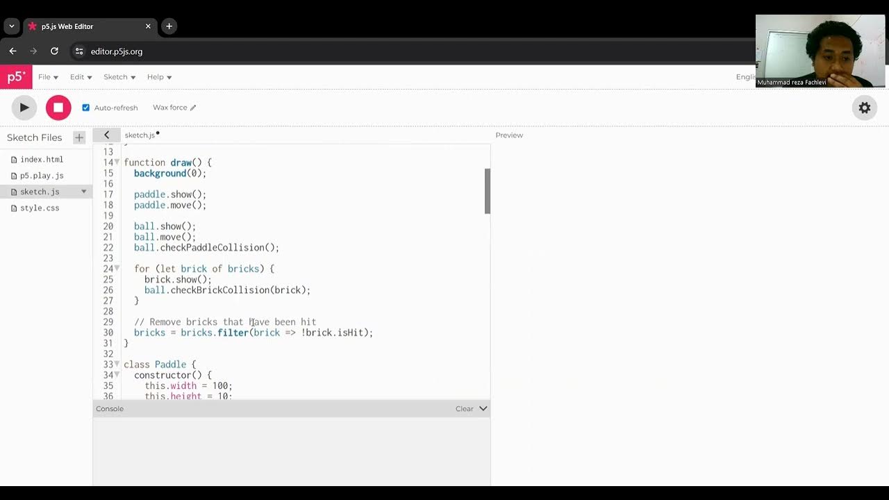 Game The Pinball menggunakan P5.js | javascript | p5.js - YouTube