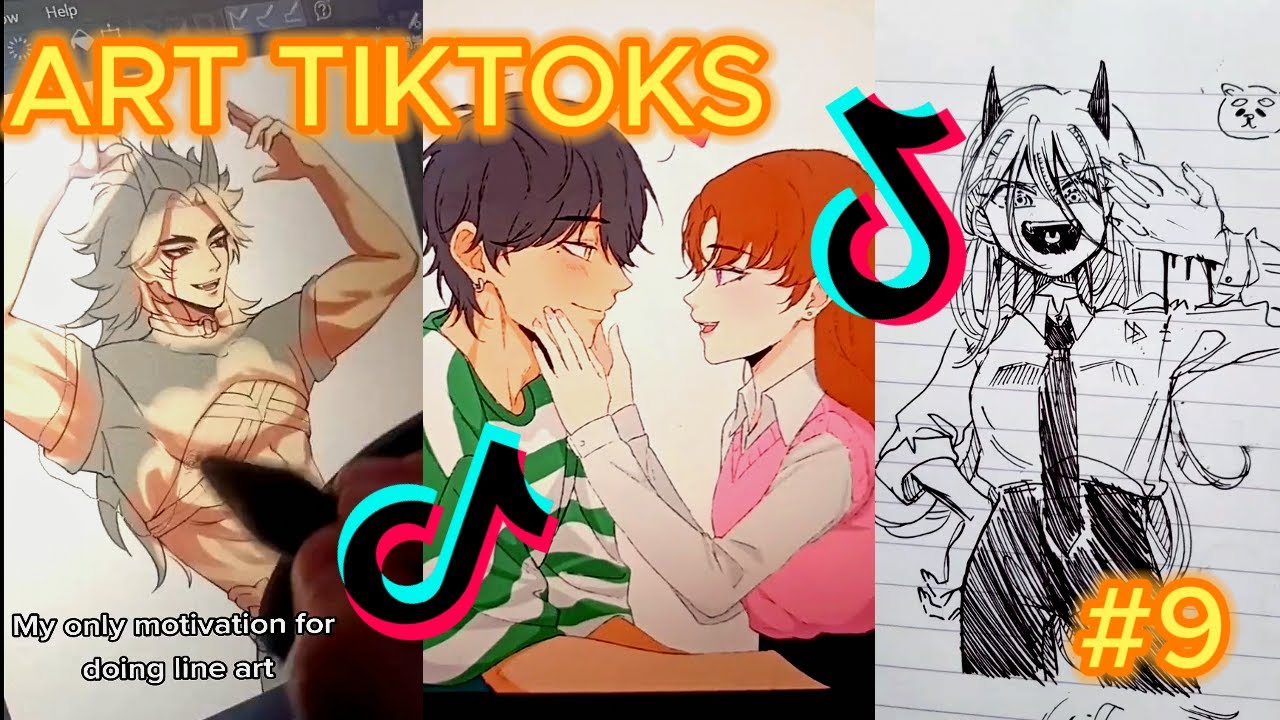Art Tiktoks I saved 😊 #9 - YouTube