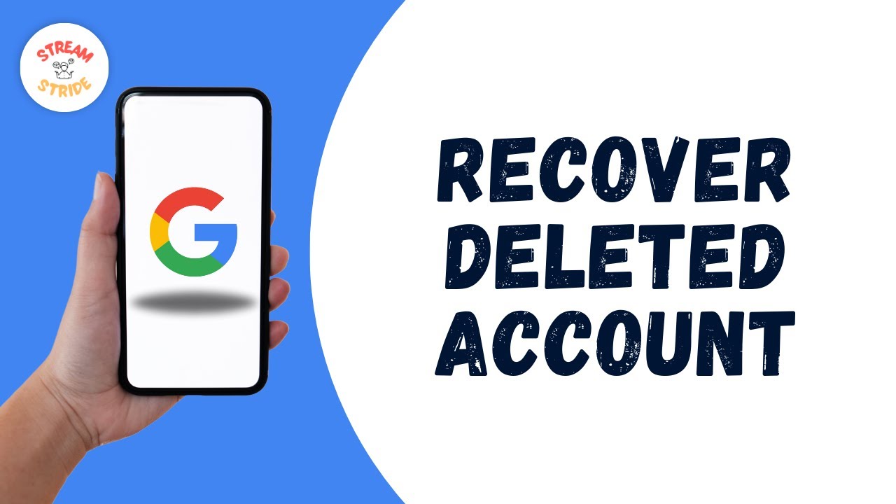 How To Recover Deleted Google Account - YouTube