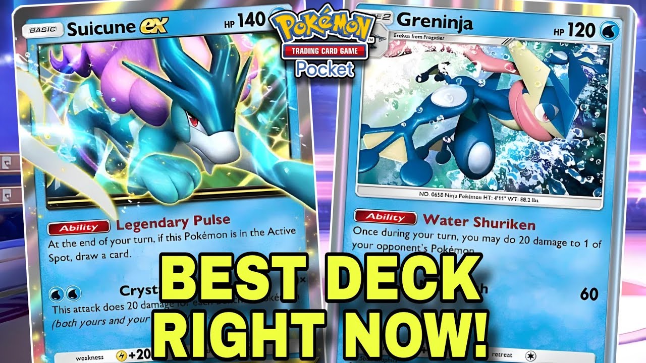 This New SUICUNE EX Deck Is Absolutely Broken – Best Deck Right Now ...
