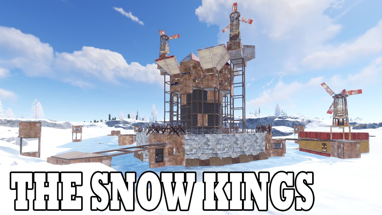 ONLINE RAIDING SNOW GROUPS IN RUST. #rust - YouTube