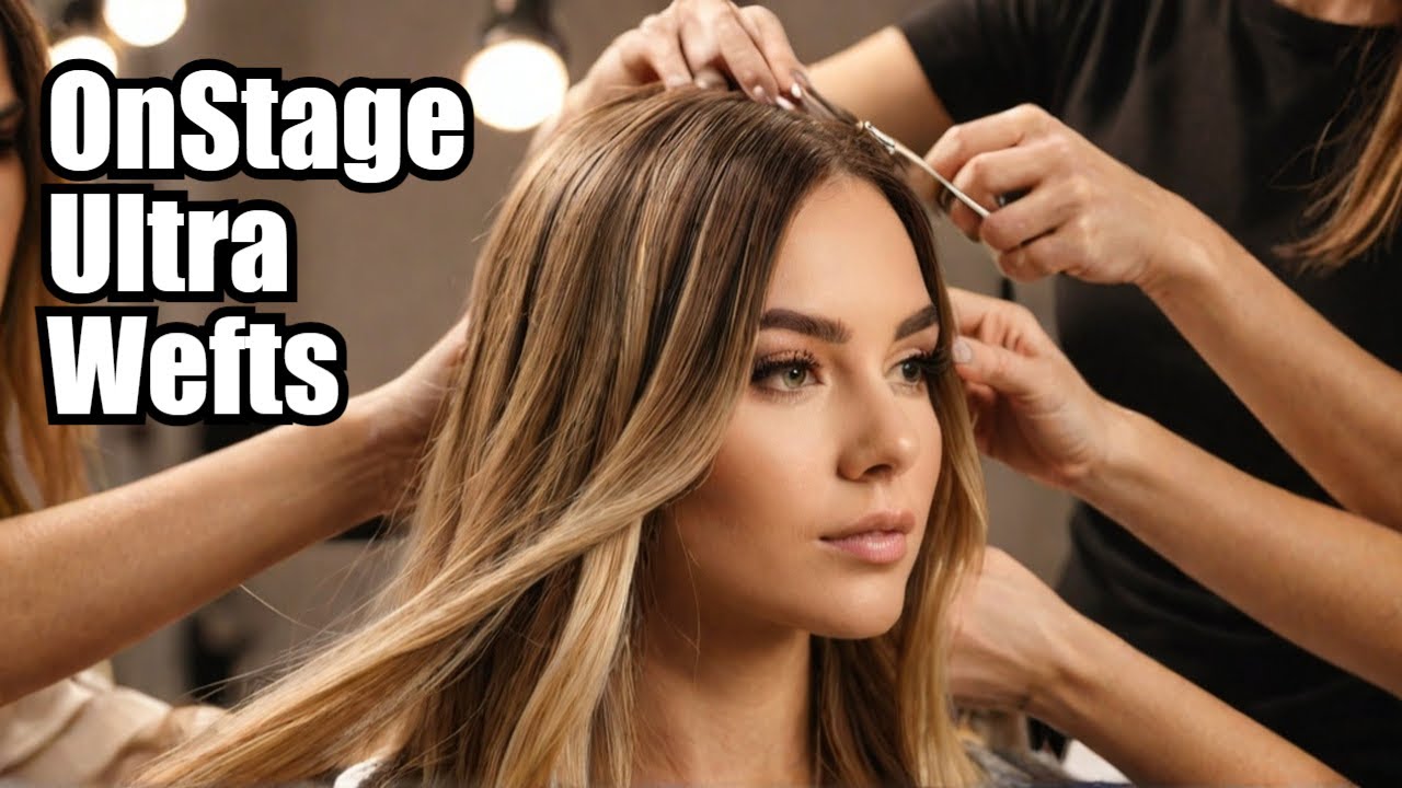 Experience the FUTURE of Hair Extensions with OnStage Ultra Wefts ...